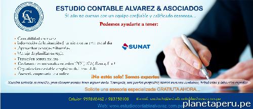 Estudio Contable Álvarez & Asociados Sac: Los eucaliptos Mz C3 Lt 09 ...