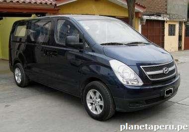 Alquiler de minivan hyundai h1 sin chofer en Lima Capital