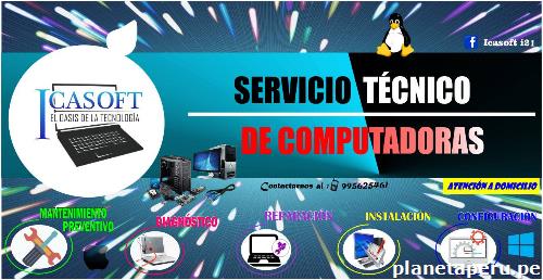 Icasoft i21: Servicio Técnico de computadoras en Ica: teléfono y horarios - Ca. Cajamarca 156 ...