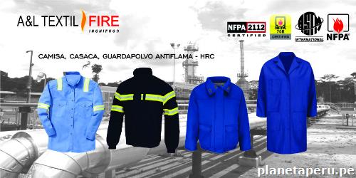 Uniformes Ignífugos antiestatico antiflama en Los Olivos