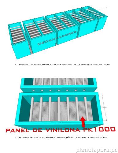 Paneles De Vinilona Planta De Tratamiento De Agua - Decantador en Ate