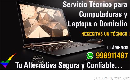 Servicio Técnico para Computadoras a Domicilio - atención a empresas - Los Olivos - Todo Lima